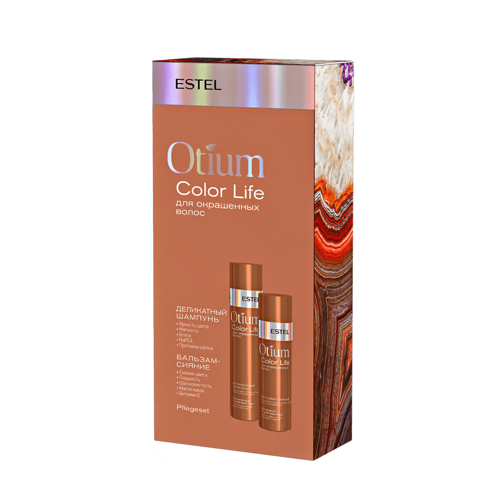 Estel Professional Набор для окрашенных волос OTIUM COLOR LIFE, шампунь 250 мл + бальзам 200 мл