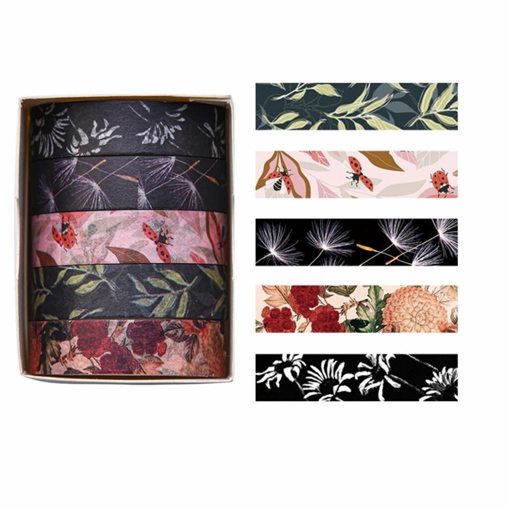 1 коробка наклеек для коллажей "Сделай сам" из серии "Цитаты Мори" ручной работы-9