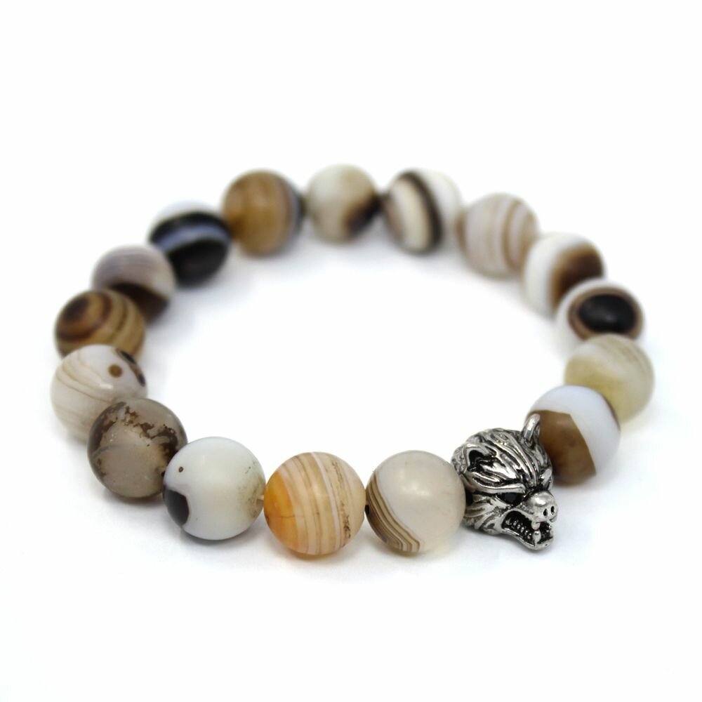 Браслет, агат