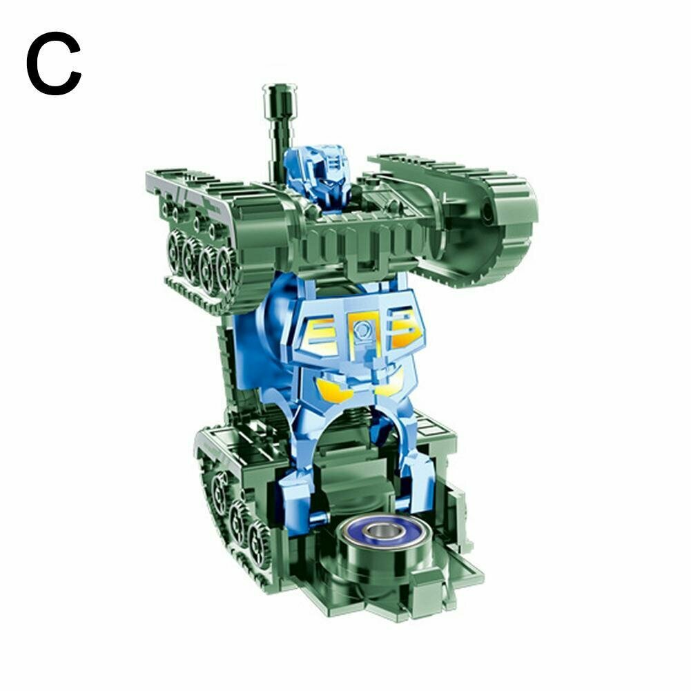 Меха-танк превращается в механический гироскоп