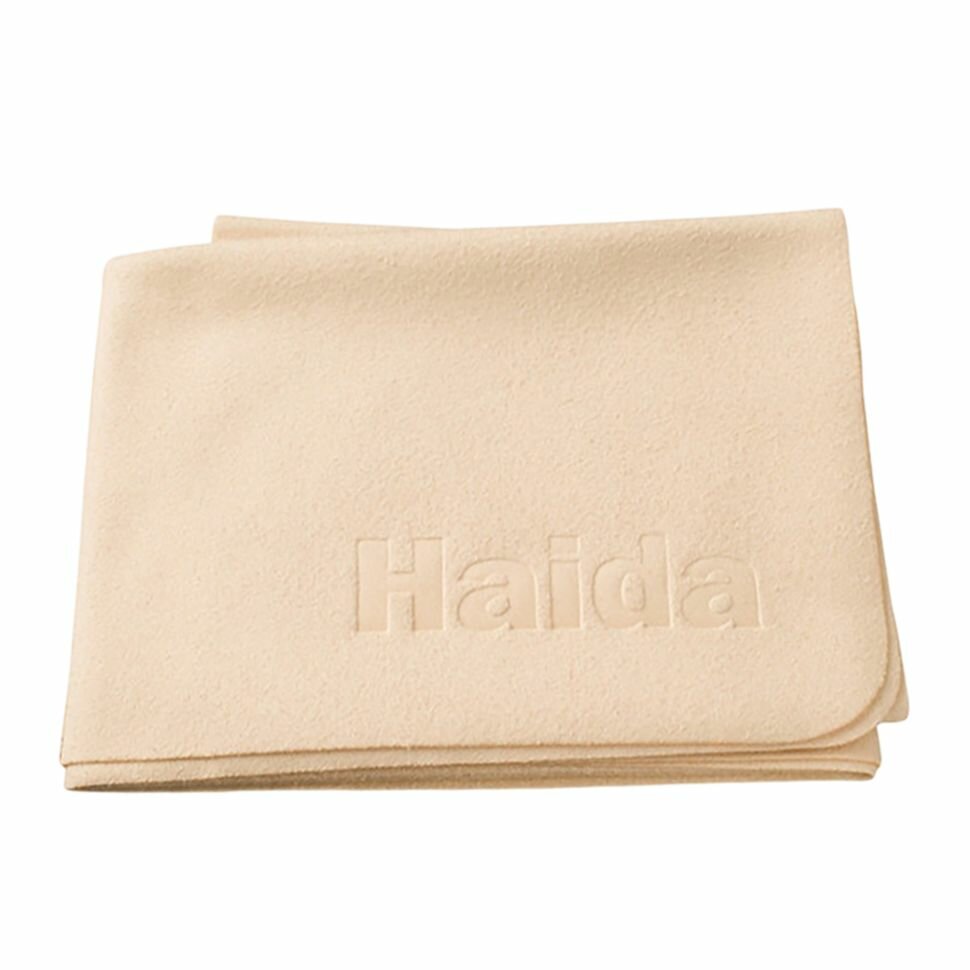 Салфетка Haida Microfiber Lens Cloth 30x30см Бежевая