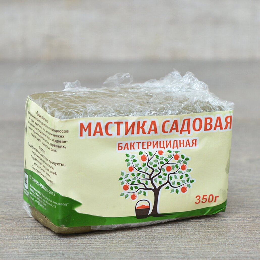 Мастика садовая 350г бактерицидная Кострома для заделки повреждений растений