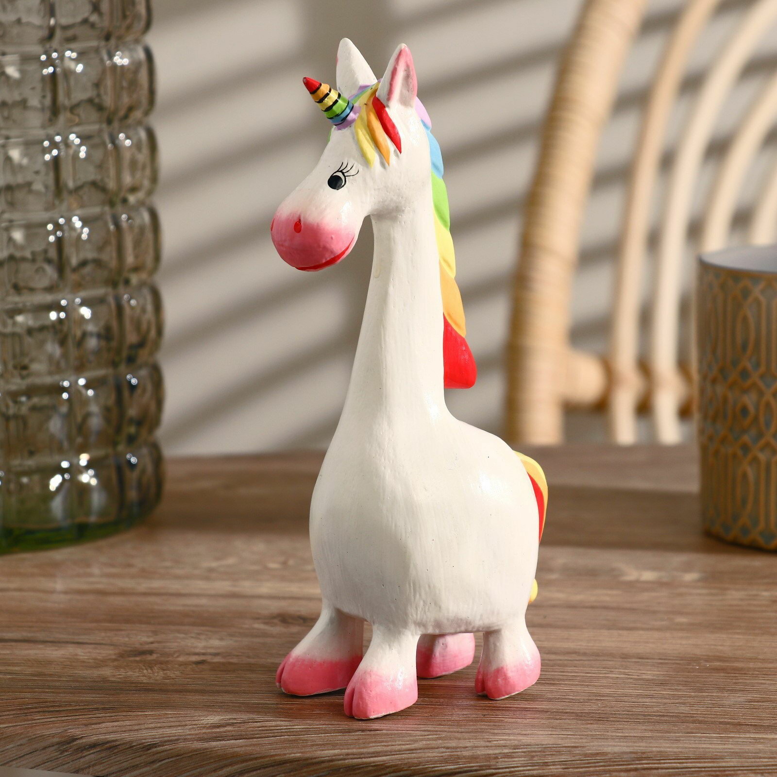 Сувенир "Единорог", 8x19x6 см, дерево, тематика праздника: универсальная тематика