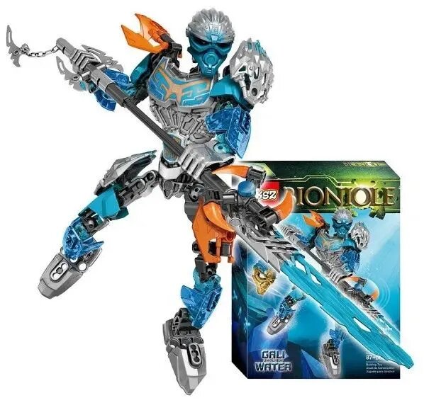 Конструктор Bionicle Бионикл: Гали: Объединительница воды, 87 деталей
