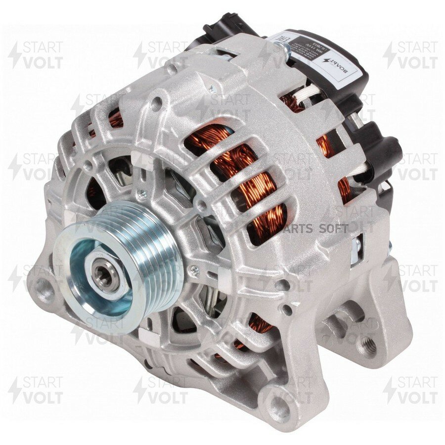 Генератор для ам Peugeot 307 (00-)Citroen C4 (04-) 1.4i1.6i 90A STARTVOLT LG 2018 от официального дистрибьютора, STARTVOLT, артикул LG2018