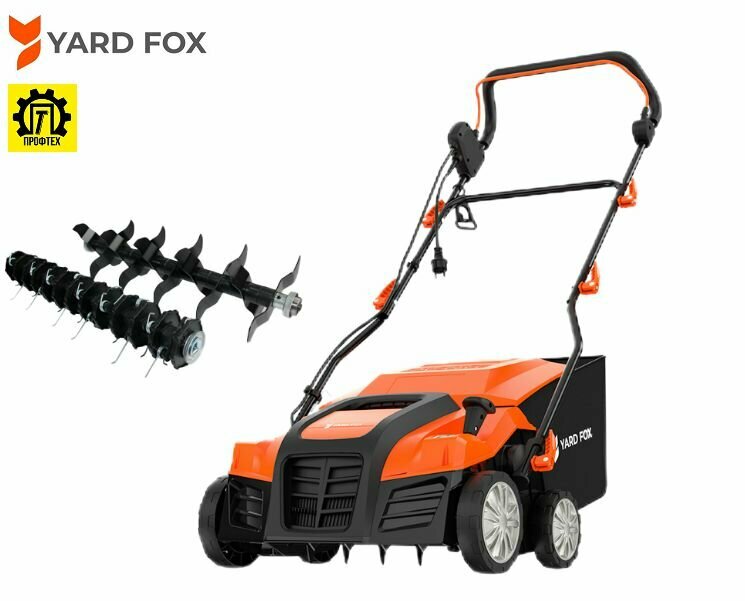 Вертикуттер электрический YARD FOX 40VE 2 в 1, 2000 Вт