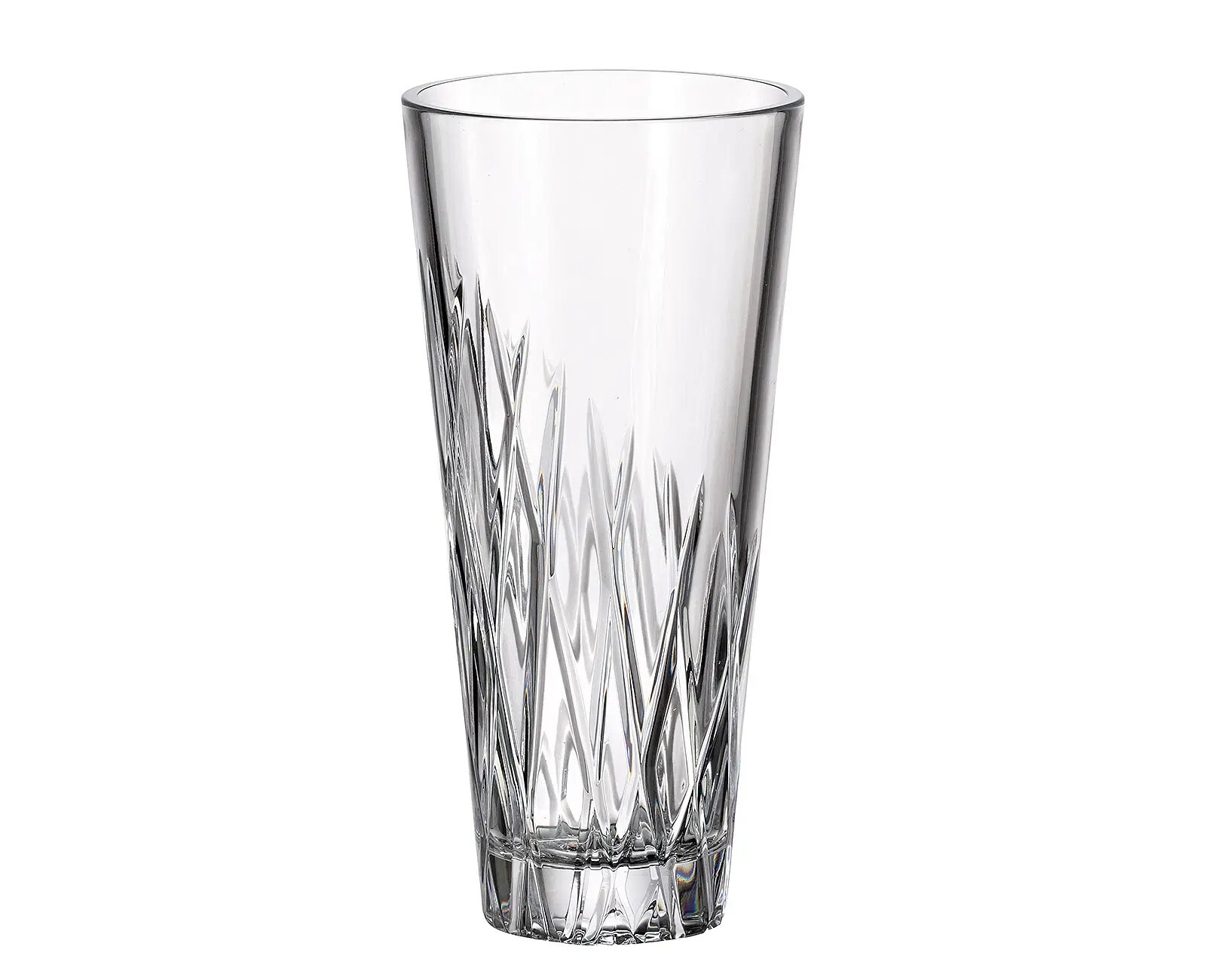 Ваза "WICKER", 25,5 см, хрусталь , Crystal Bohemia / БПХ1010