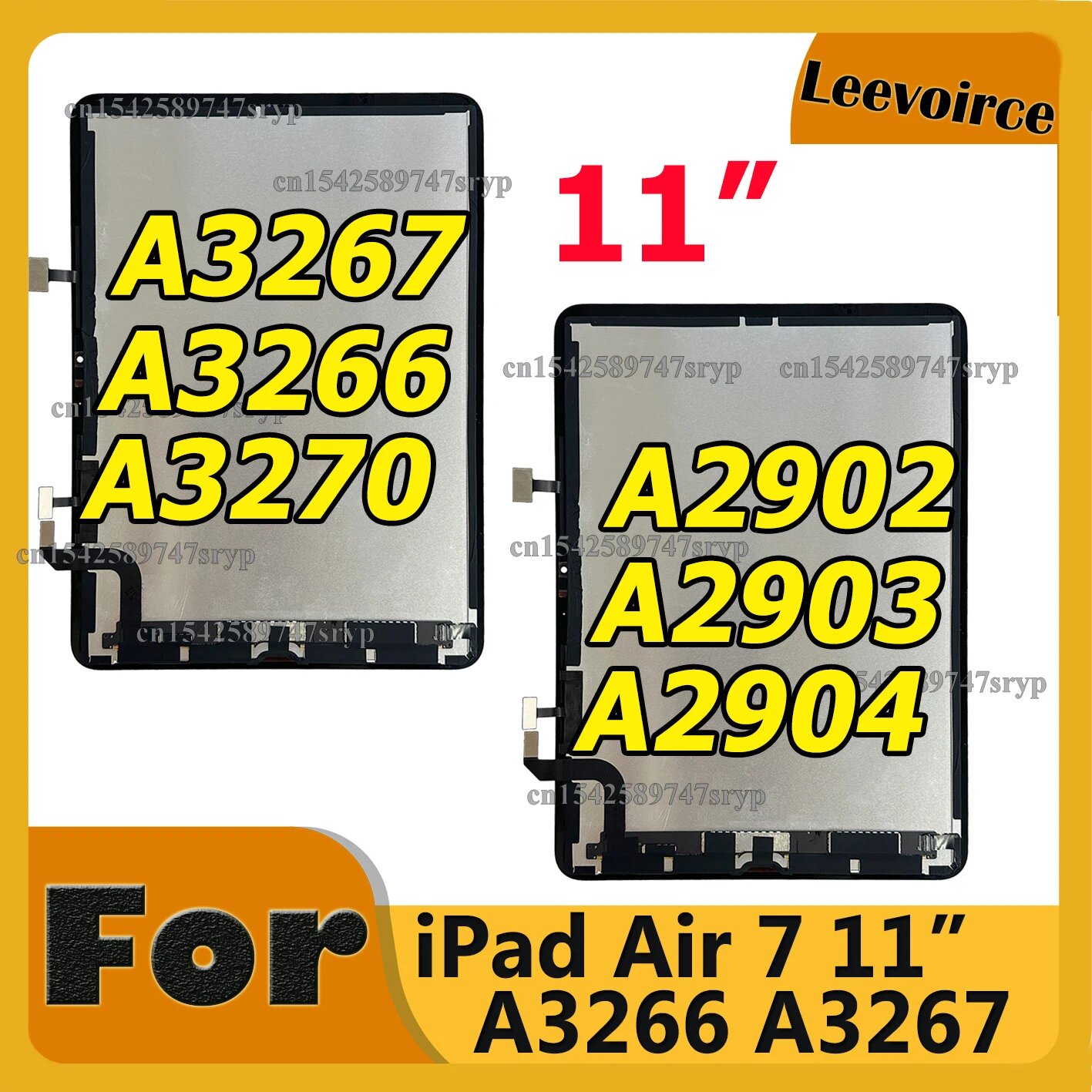 Планшетный ЖК-дисплей YLLMAOO для iPad Air Ori 11inch-air6-air7