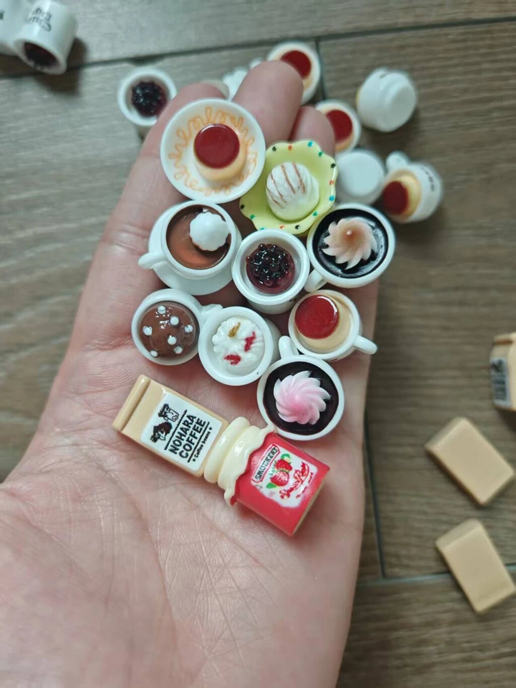 1/12 11 шт. кукольный домик миниатюрная еда игра мини снеговик кофе кекс пудинг десерт аксессуары для кукол игрушки