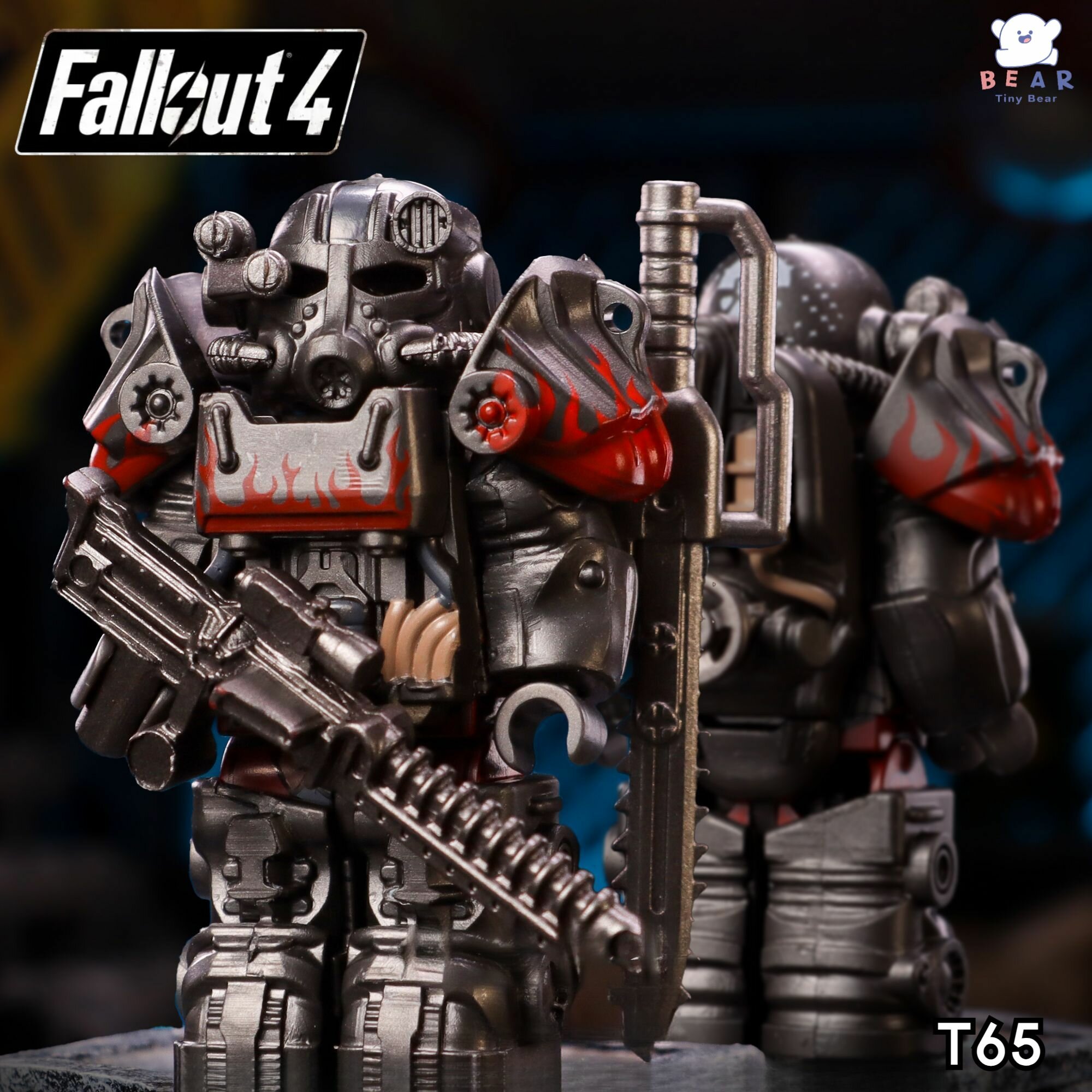 Модель строительного блока радиационной силовой брони из фильма, модель персонажа радиационной игры, совместимая со строительными блоками Le Go