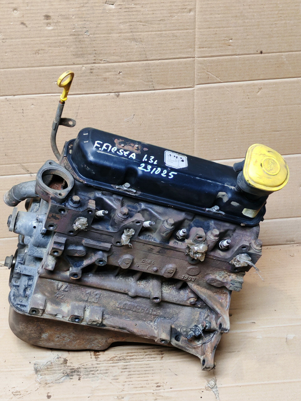 Двигатель Ford Fiesta 1.3 JJC XK79665A б/у без н, о