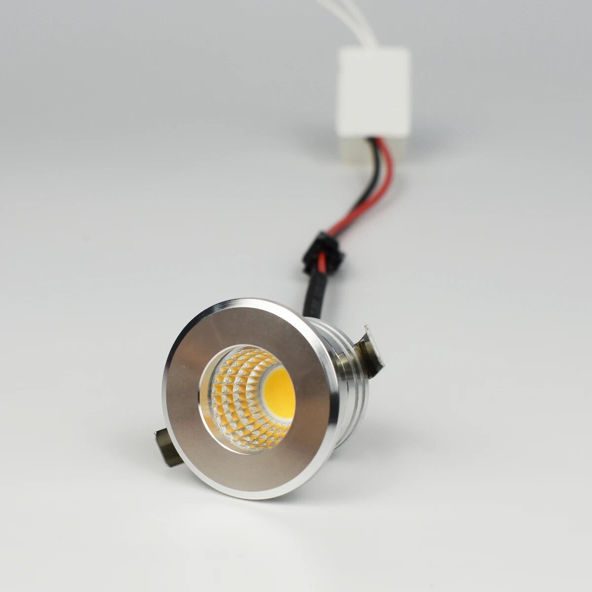 LEDSONLINE Мини COB прожекторы 3Вт 110-220В Silver, Non dimmable, Warm White 3000K