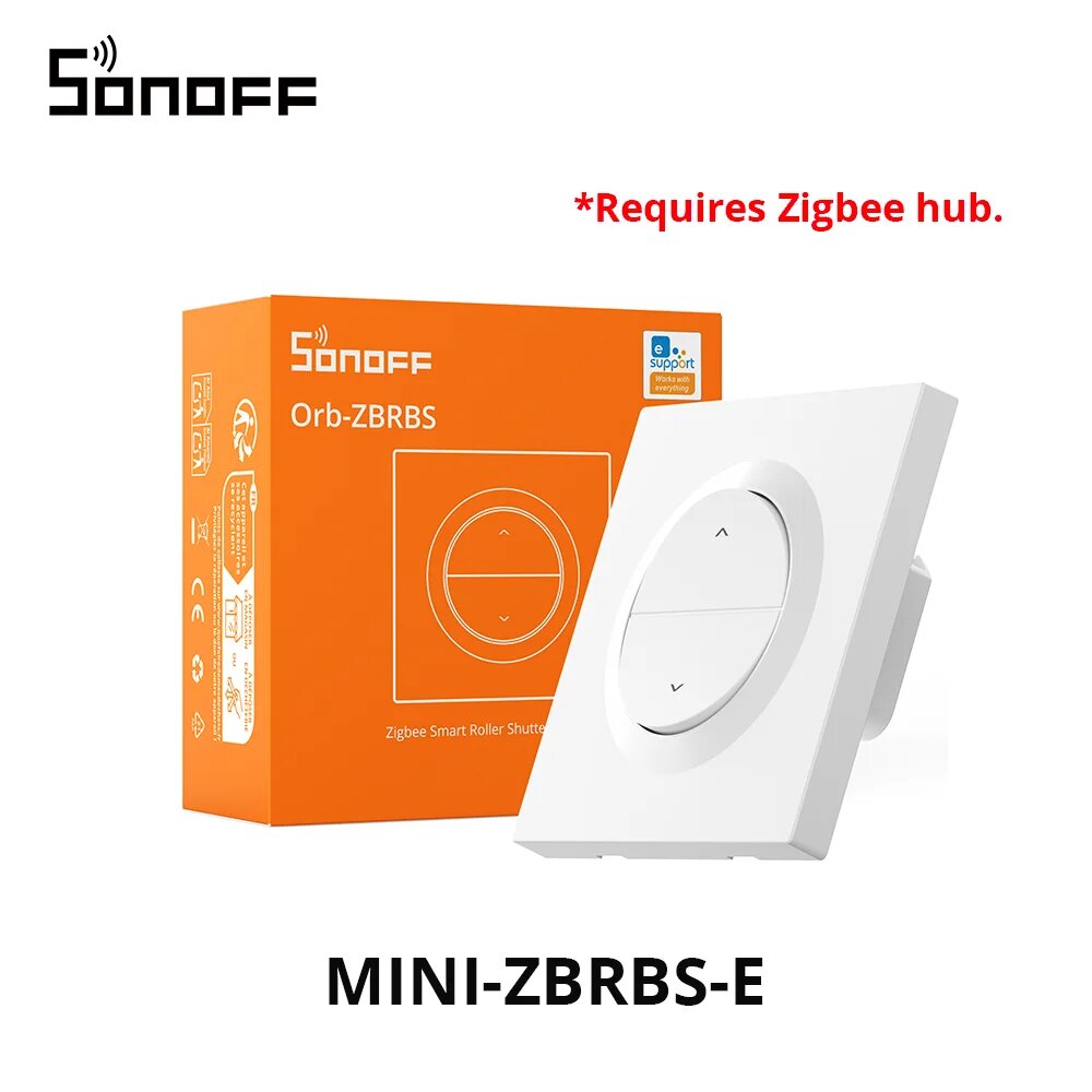 SONOFF Orb-ZBRBS Fusion Series Zigbee Умный выключатель для роллетов