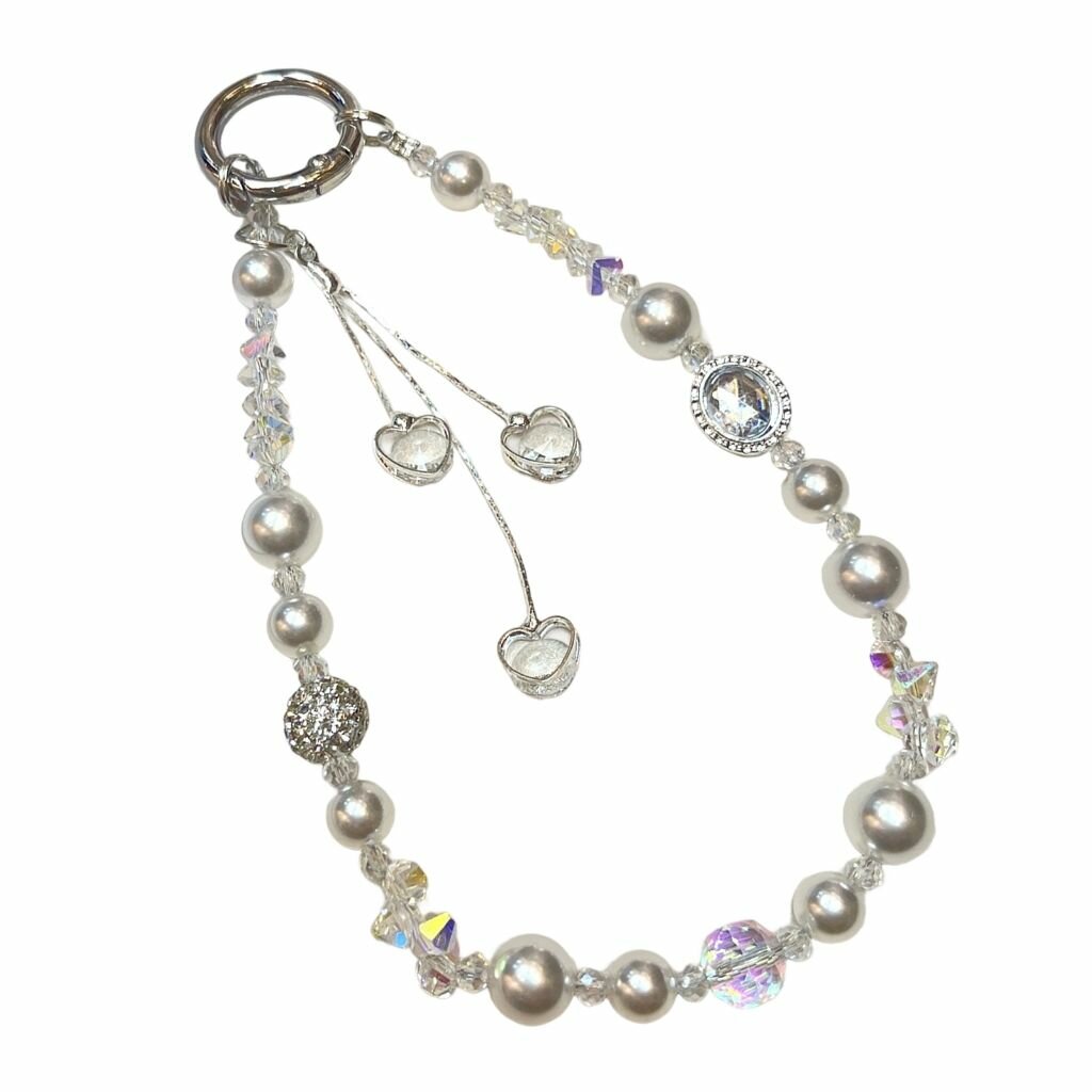 Модный брелок для телефона для подарков, Белый