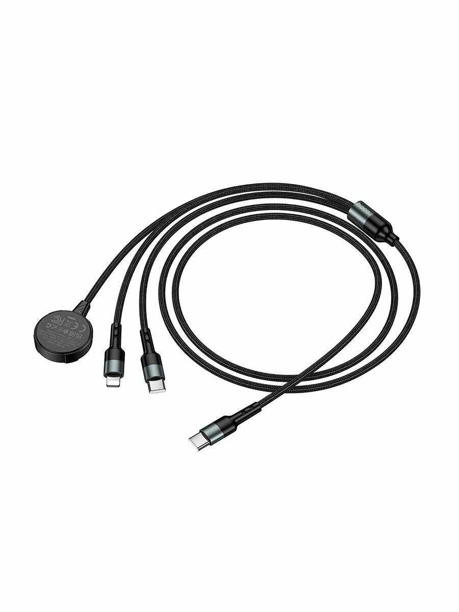 Док-станция для часов с кабелем на 2 разъема