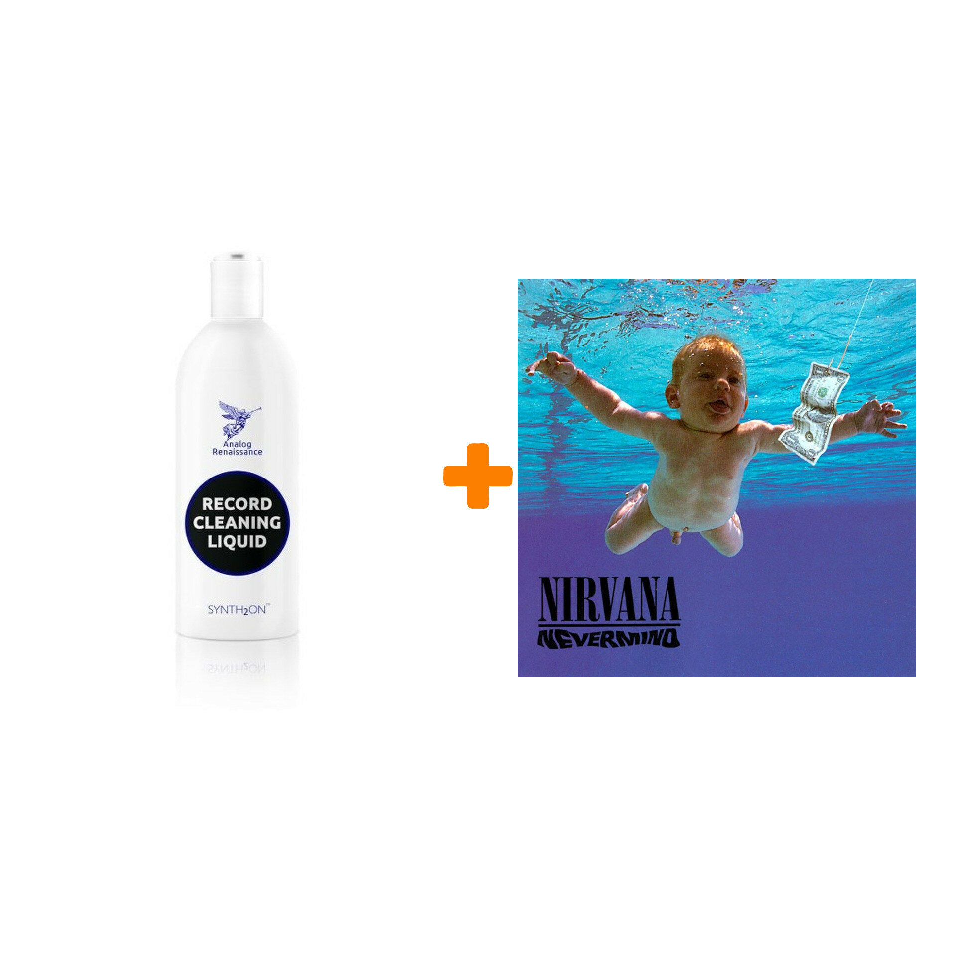 Nirvana Nevermind LP + Жидкость моющая для чистки винила