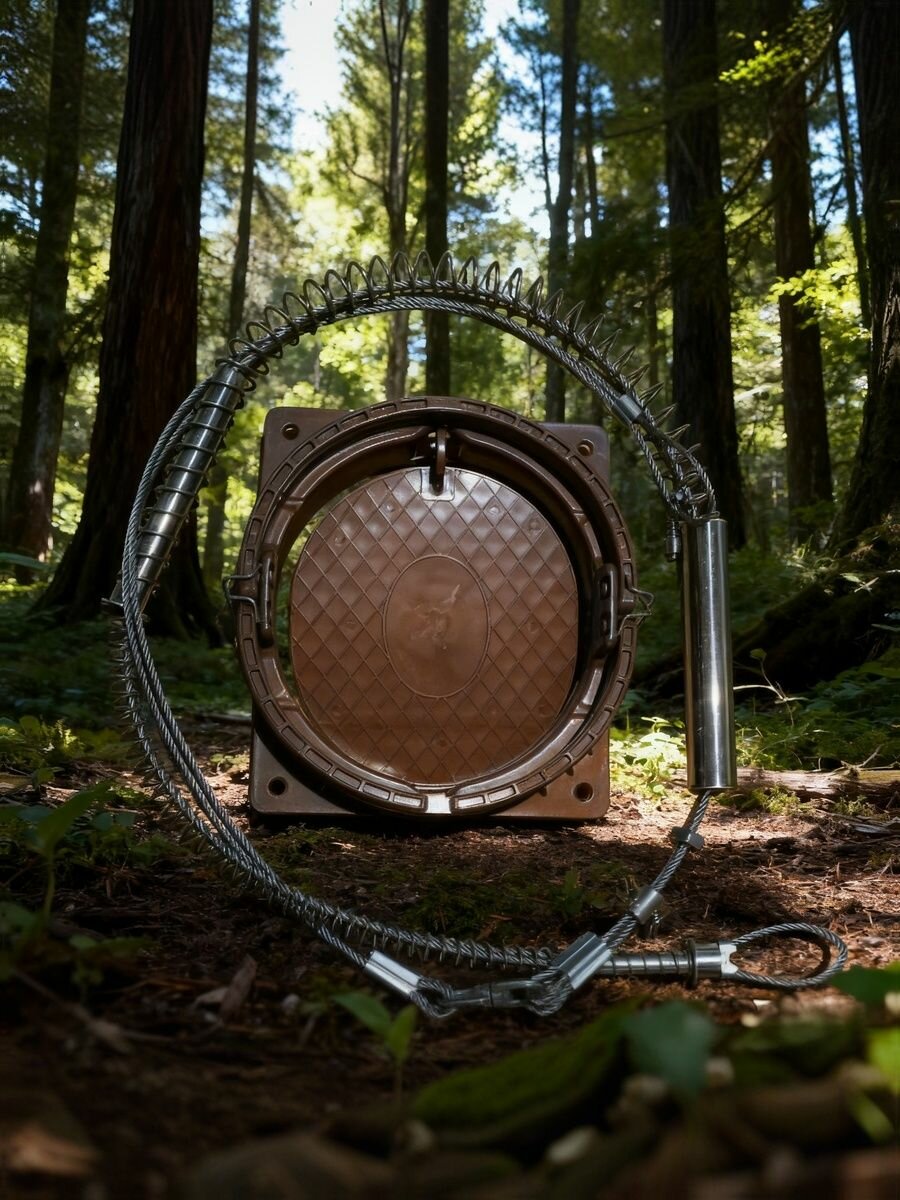 Устройство кабана 4 мм стальной проволока.