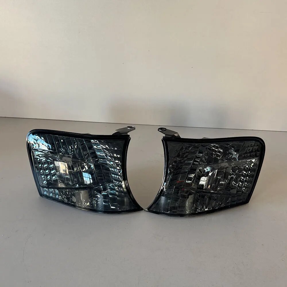 Автомобильный передний указатель поворота с кристаллами для Toyota CHASER GX100 JZX100, угловой светильник 1996, 1997, 1998, 1999, 2000, 2001 2PCS