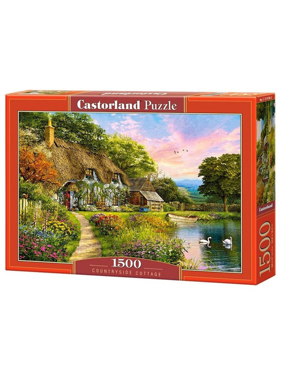 Castorland Пазлы Коттедж 1500 деталей 0359/C-150359 с 12 лет