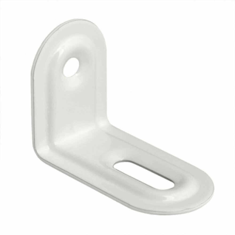 Уголок мебельный Domax, регулируемый, белый, 40 х 28 х 22 х 1 мм