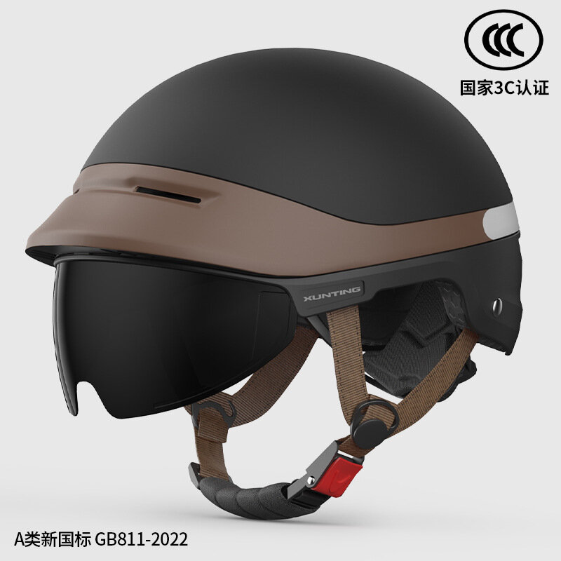 Новый электрический велосипедный шлем для мужчин и женщин, полушлем для электросамокатов, защитный шлем для электровелосипедов, всесезонный шлем с сертификацией 3C