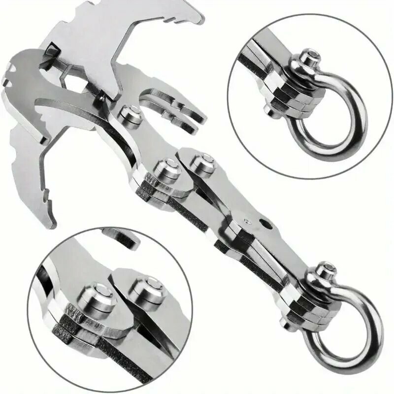 Складной абордажный крюк