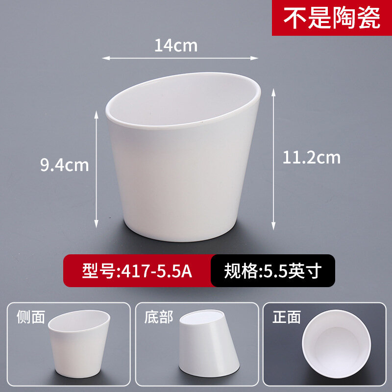 Оптовая белая длинная тарелка прямоугольный горячий горшок плоская тарелка меламин посуда суши Ресторан десерт говядина