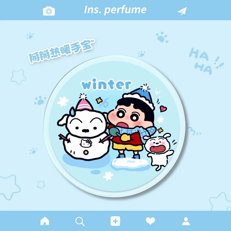 Многоразовая детская грелка для рук с мультяшным дизайном, портативная карманная грелка для школьников, многоразовая