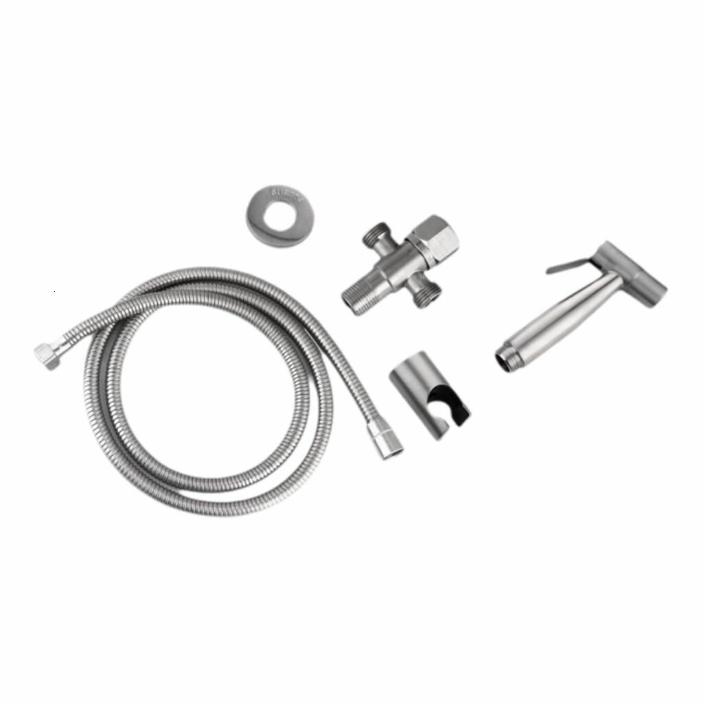 Ручной биде с регулируемым напором воды, Почищенный щеткой