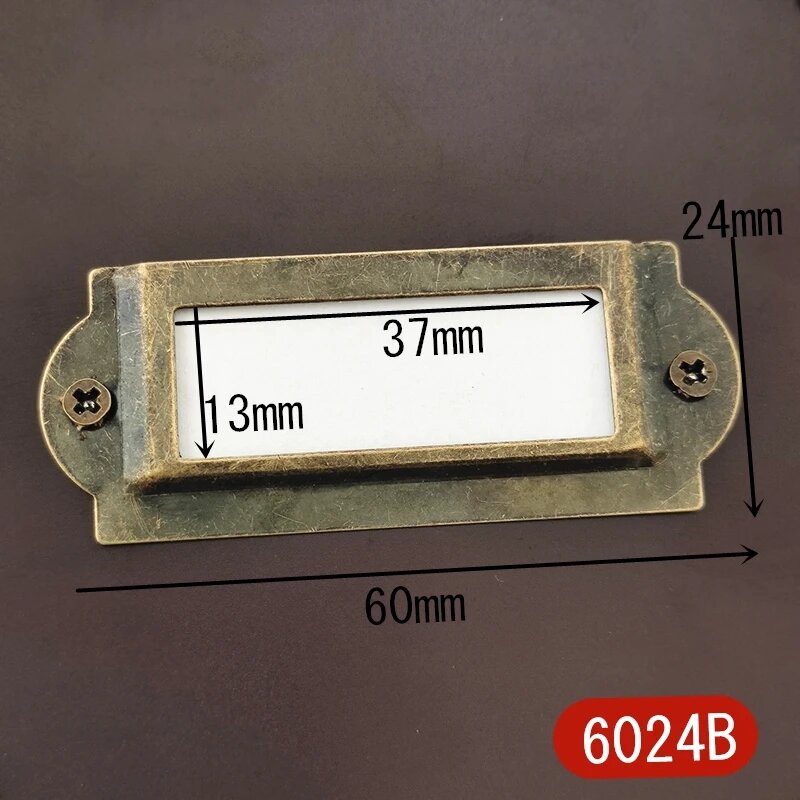 Ручки для мебели античная латунь 8 шт. 6024B