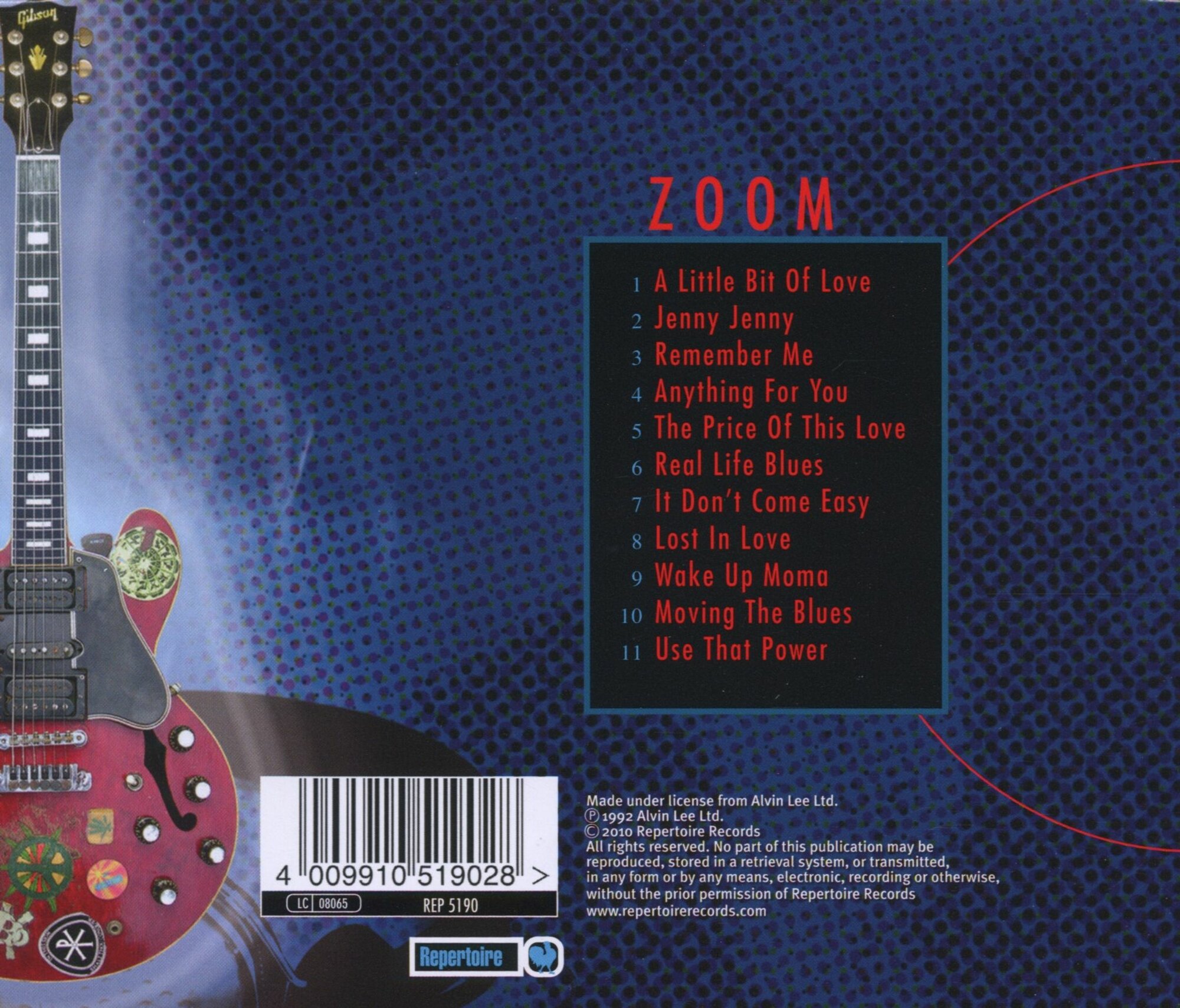 Компакт-диск Alvin Lee - Zoom (1 CD) — фото 1