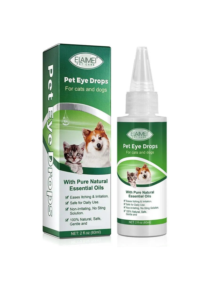 Средство от слезных пятен для животных, снятие зуда