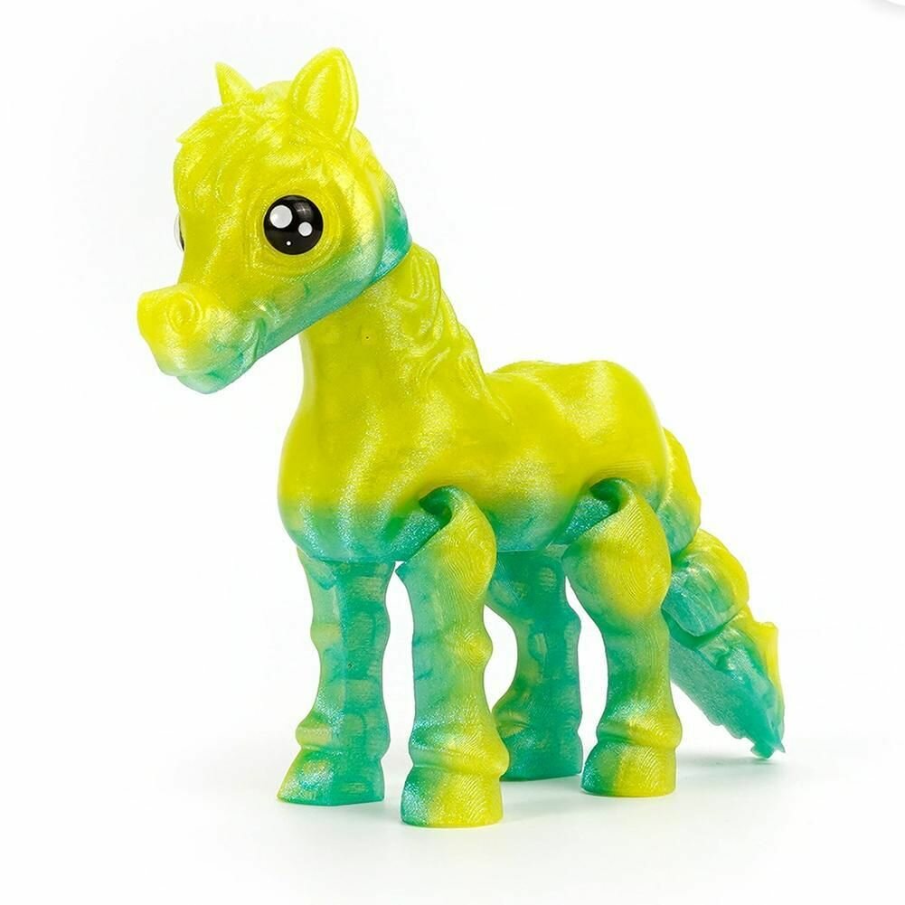 Игрушка Лошадь, лошадка антистресс подвижная 3D, 12см
