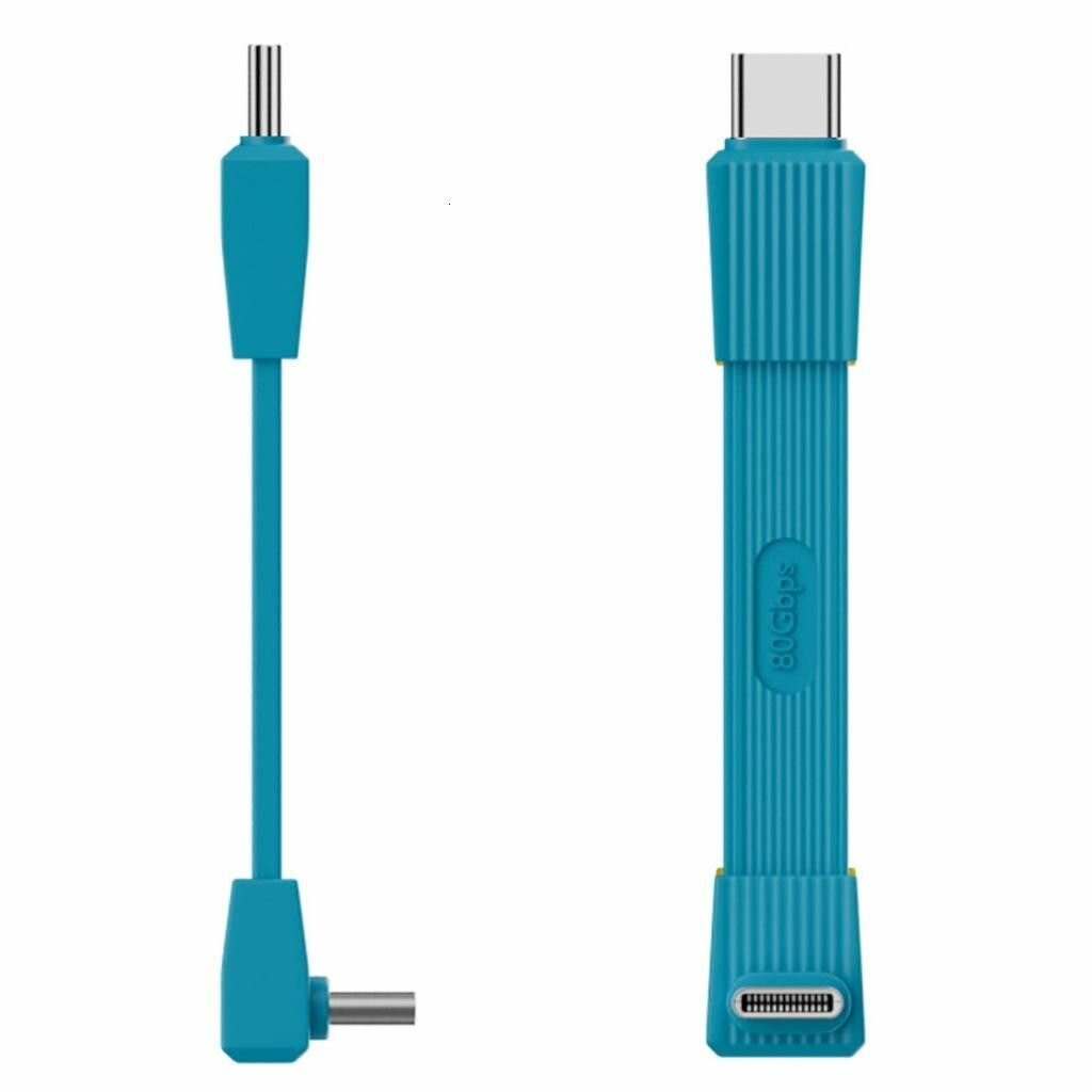 Кабель USB-C 240W с быстрой зарядкой, Синий - 67mm