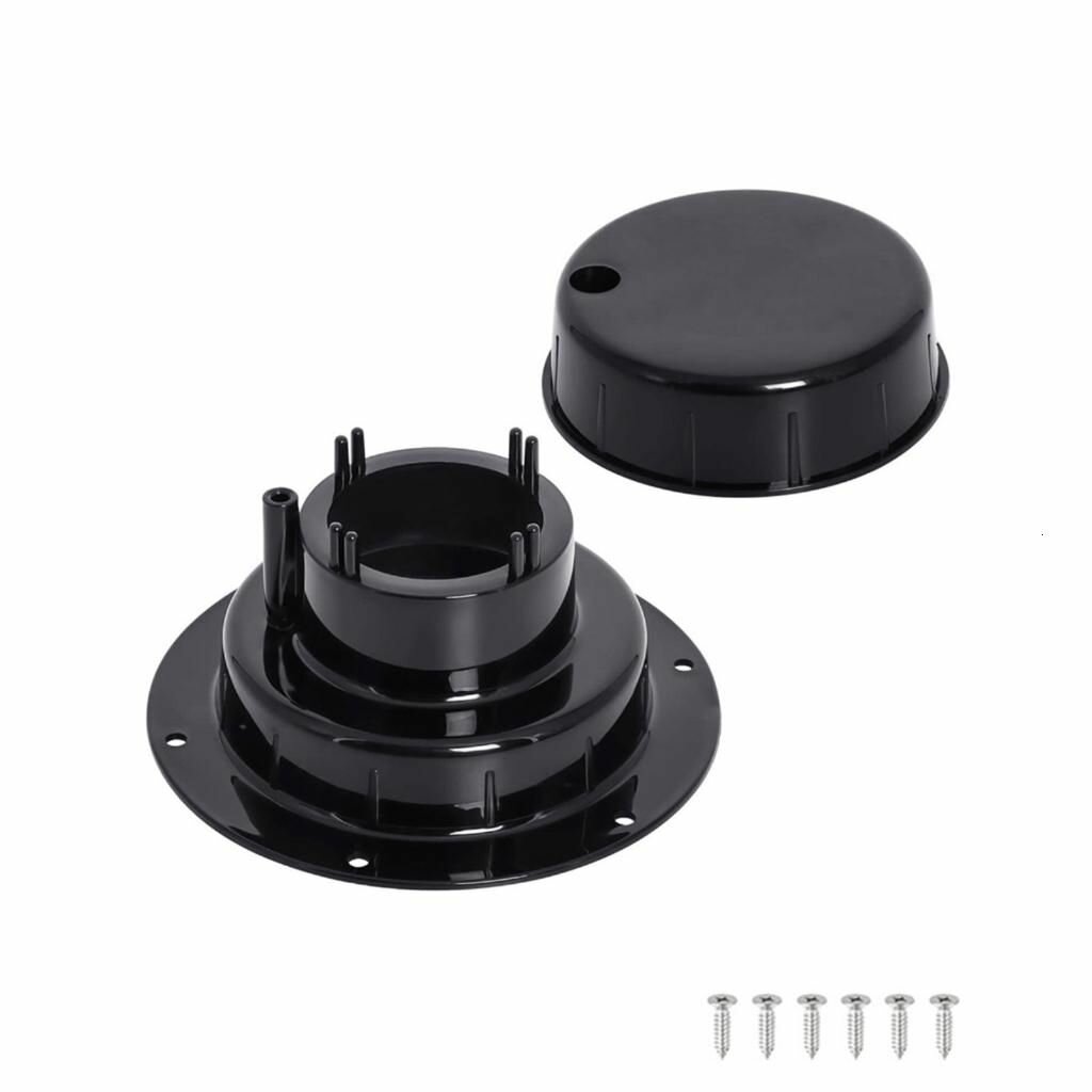 Вентиляционный колпак для канализации, Черный