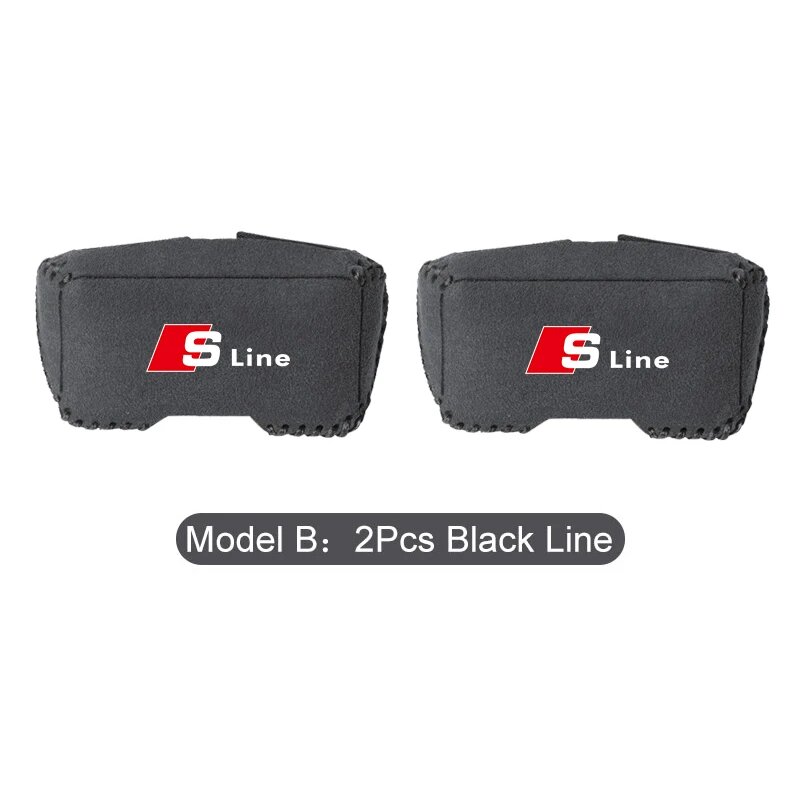 2025 Горячий автомобильный логотип, пряжка ремня безопасности, чехол, аксессуары для интерьера для Audi Sline S6 S7 A1 A3 A4 A5 A6 A7 A8L Q3 Q4 Q5 Q6 Q7 Q