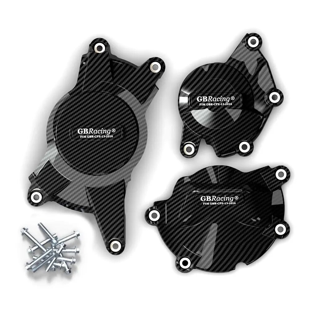 Защитная крышка двигателя GSXR1000 для SUZUKI GSX-R 1000 R K9 ~ L6, защитная крышка сцепления генератора мотоцикла, аксессуары One Set (CF Texture)