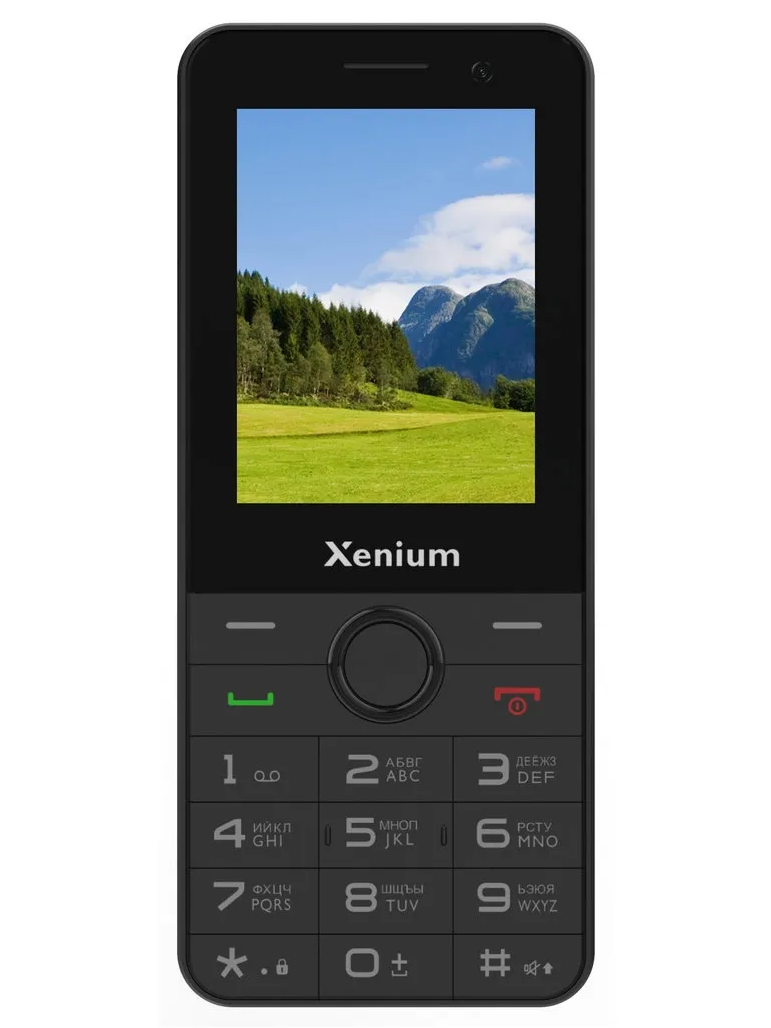 Мобильный телефон Xenium X900 Черный 1 sim TFT 2G, 3G, 4G 1700 mAh RU