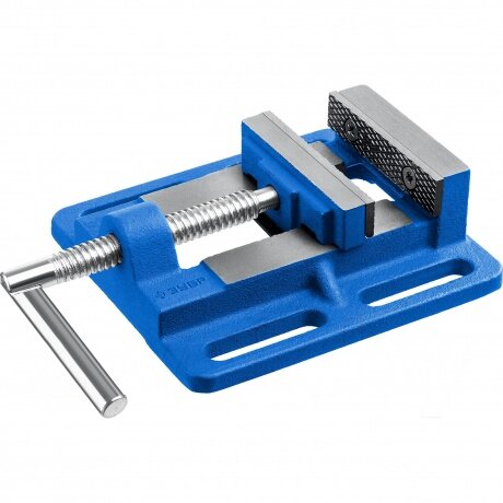 Тиски ЗУБР 75 мм, станочные сверлильные, Профессионал (32721-75)