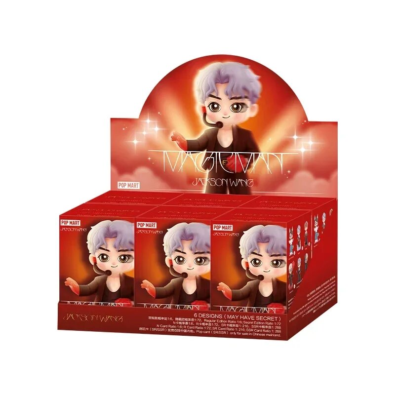 POP MART X JACKSON WANG MAGIC MAN Фигурка All 6 pieces