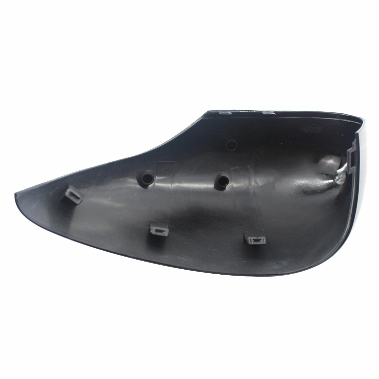 Глянцевая черная крышка зеркала заднего вида, окрашенная для замены для Ford Fiesta 2009-2015, правая сторона 1594546 8A6117K747CA