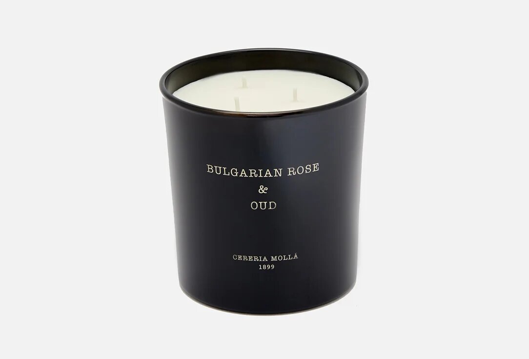 Cereria Molla Bulgarian Rose & Oud Аромасвеча 600г