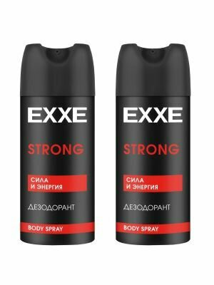 EXXE Дезодорант спрей Strong Men, 150 мл, 2 шт