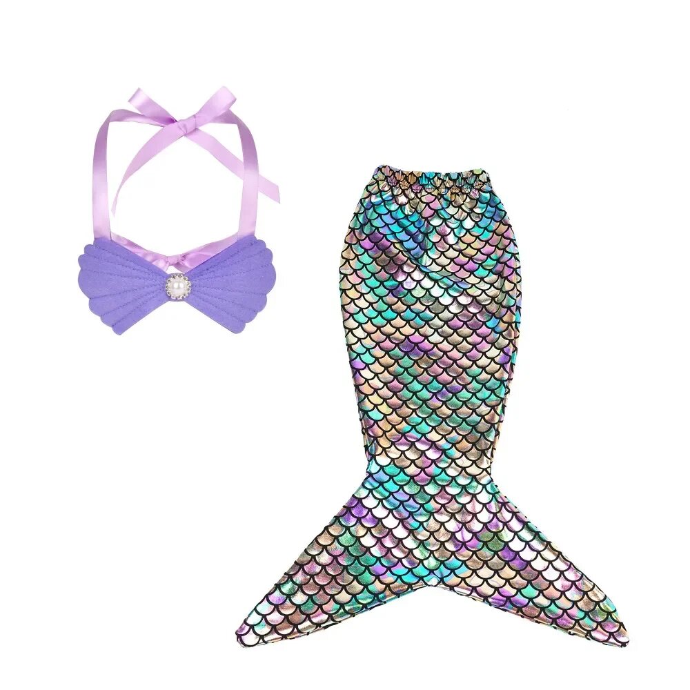 Костюм русалки, L 7-12 мес, цвет: colorful B