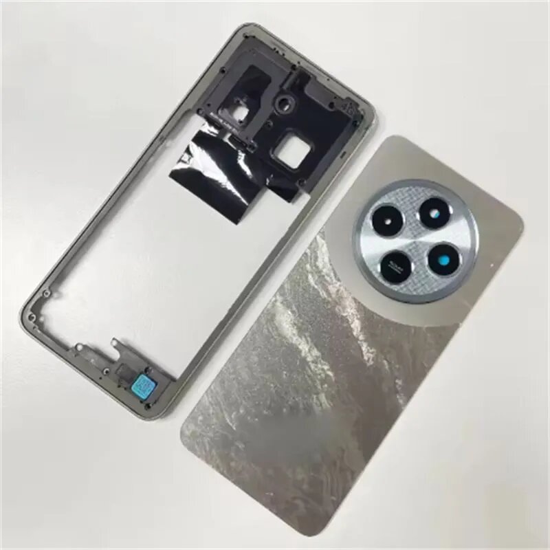 Корпус Для Xiaomi Redmi 14C 4G (2411DRN47C , 2409BRN2CA) (средняя часть, стекло камеры в рамке и задняя крышка)