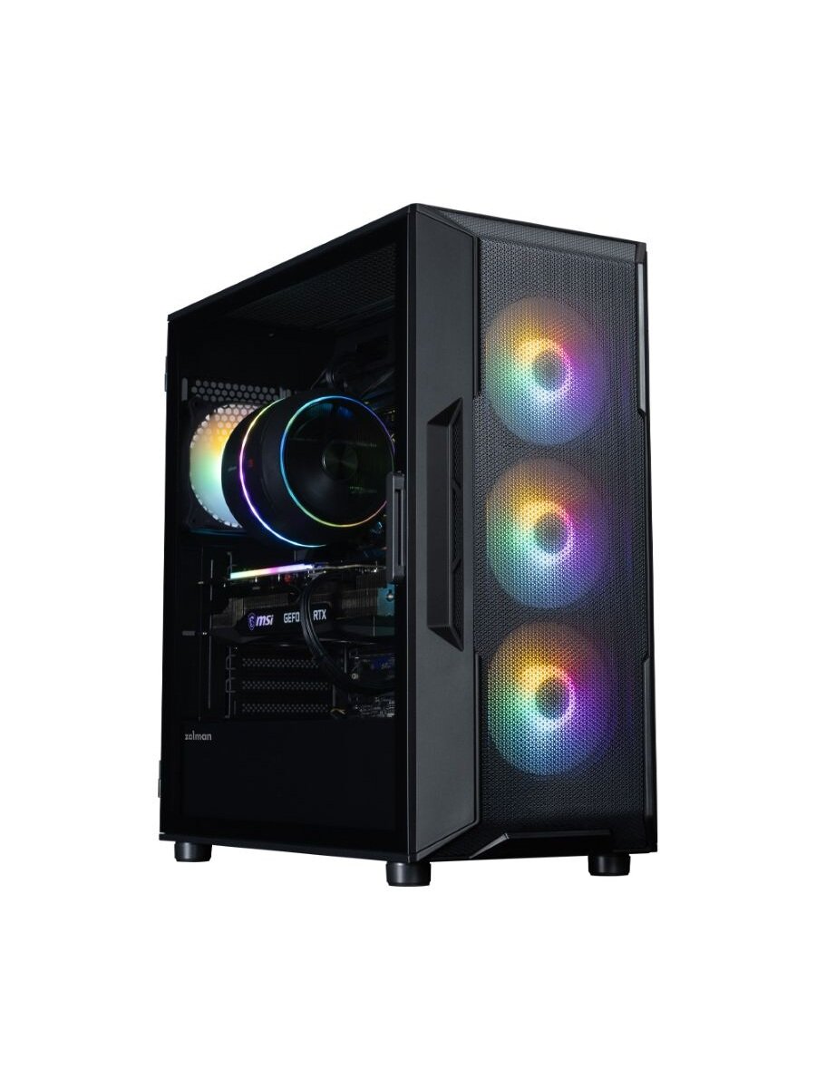 Корпус для ПК Zalman i3 NEO V2 Black черный, Mid Tower без блока питания