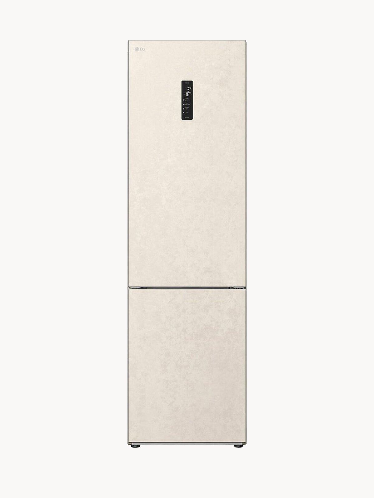 Холодильник двухкамерный LG GC-B509AEPW, полезный объем 387 л, Total No Frost, Wi-Fi, класс энергоэффективности A++, инверторный компрессор, DoorCоoling, бежевый