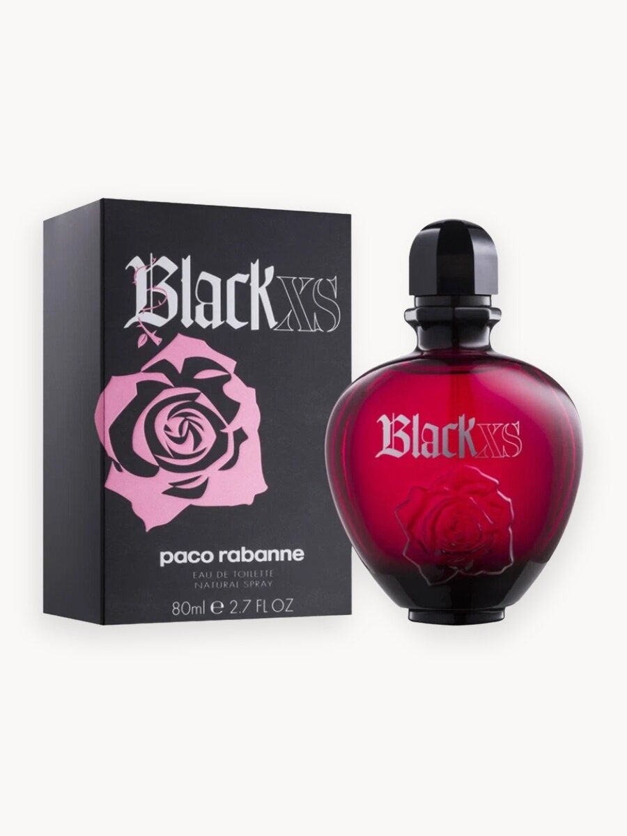 Paco Rabanne Black Xs For Her женская туалетная вода 80 мл