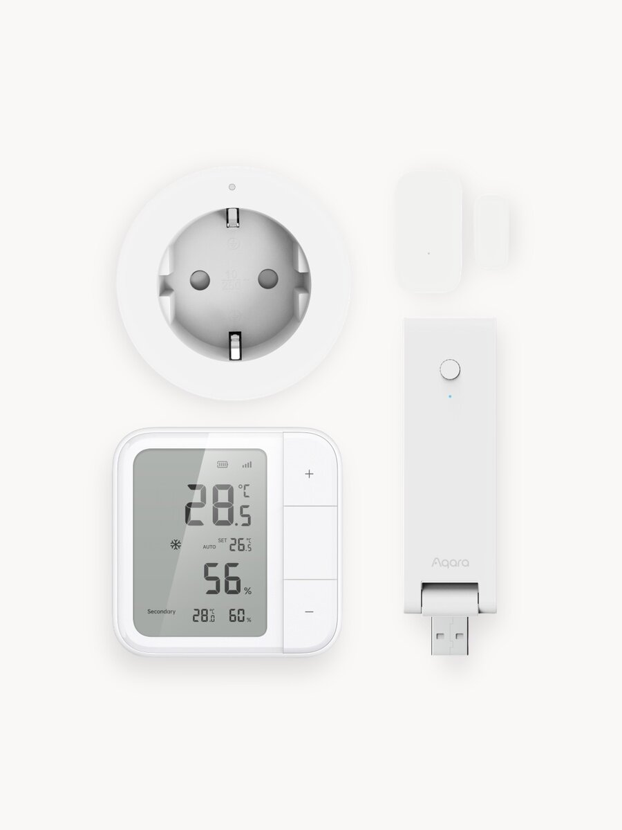 Комплект умного дома Aqara "Умный дом в подарок" SSHPK4, Zigbee 3.0