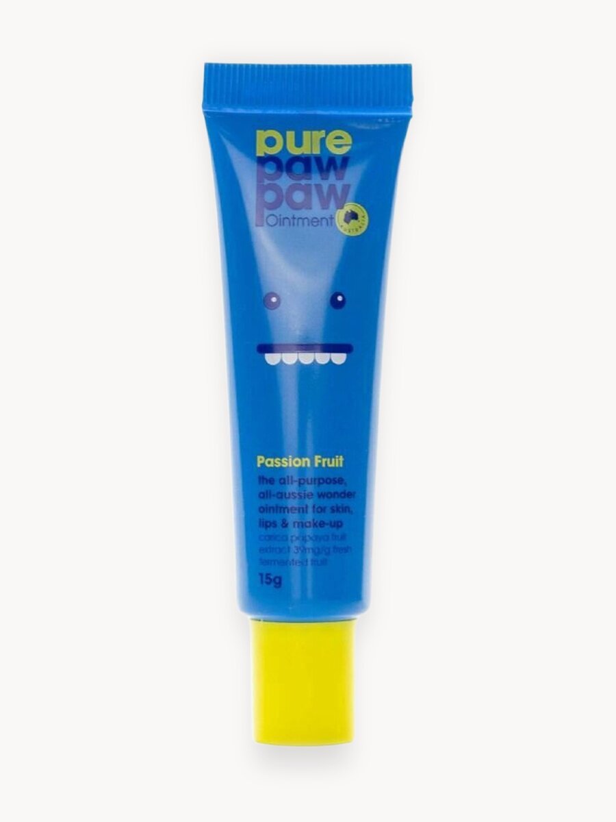 PURE PAW PAW Бальзам для губ Ointment Passion Fruit с ароматом маракуйи восстанавливающий, 15 г
